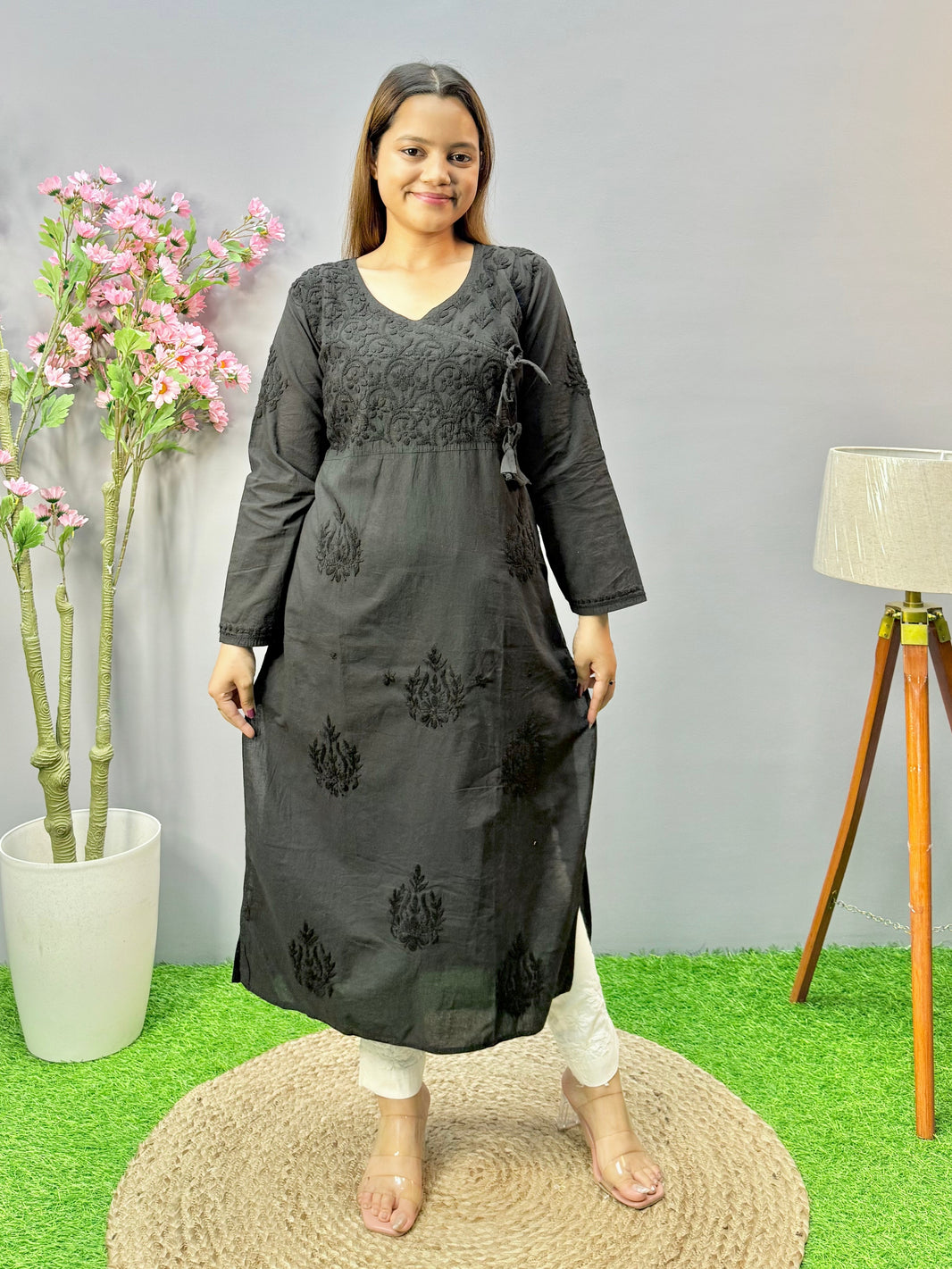 Angrakha Style Kurtas – R S CHIKANKARI